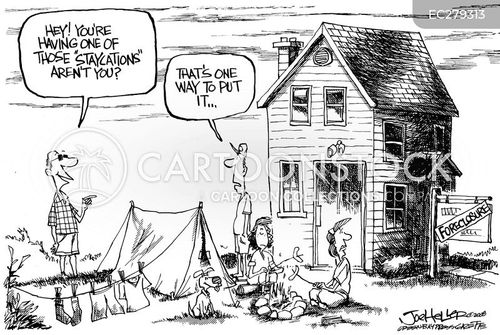Staycation Cartoons and Comics - funny pictures from CartoonStock