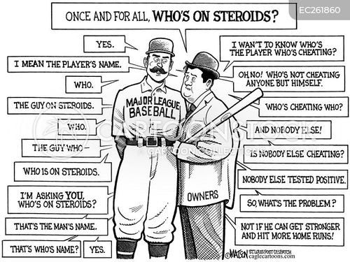 Sports Doping Cartoons and Comics - funny pictures from CartoonStock