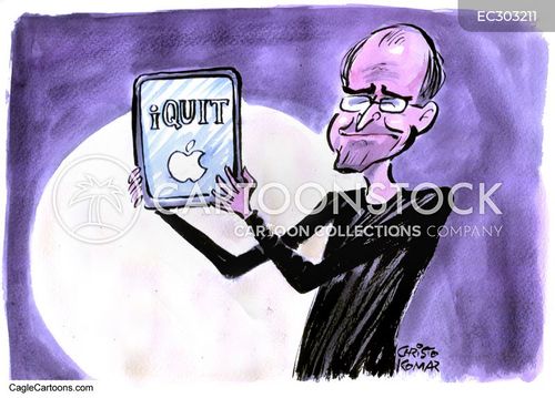 Apple Co-founder Cartoons and Comics - funny pictures from CartoonStock