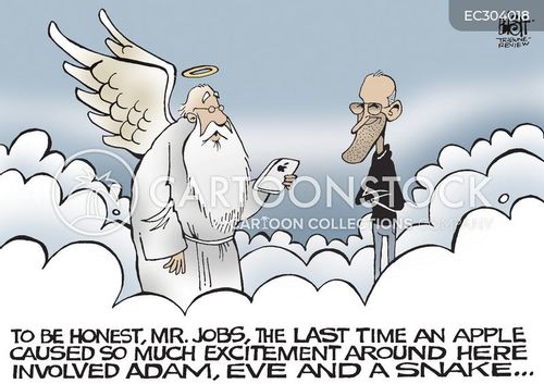 Apple Computers Cartoons and Comics - funny pictures from CartoonStock