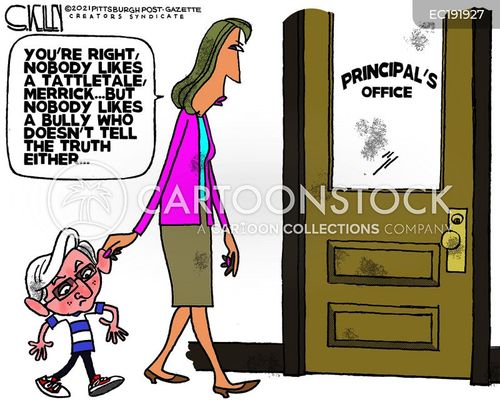 Tattletale Cartoons and Comics - funny pictures from CartoonStock