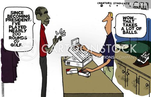Golfing Cartoon Cartoons and Comics - funny pictures from CartoonStock