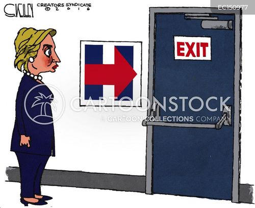 Exit Result Cartoons and Comics - funny pictures from CartoonStock