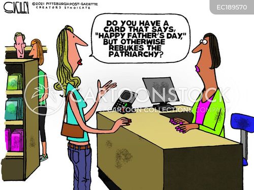 Patriarchy Cartoons and Comics - funny pictures from CartoonStock