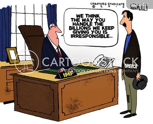Imf Warning Cartoons and Comics - funny pictures from CartoonStock