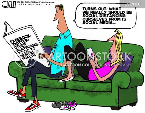 Mental Health Impact Cartoons and Comics - funny pictures from CartoonStock