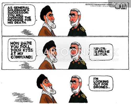 Tehran Vows Revenge Cartoons and Comics - funny pictures from CartoonStock