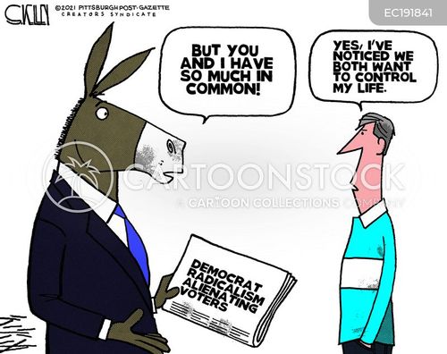 Radical Progressives Cartoons and Comics - funny pictures from CartoonStock