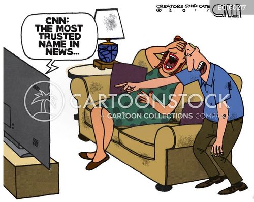 News Audience Trust Cartoons and Comics - funny pictures from CartoonStock