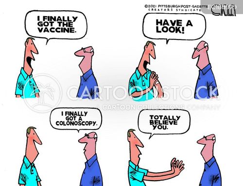 Fully Vaxed Cartoons and Comics - funny pictures from CartoonStock