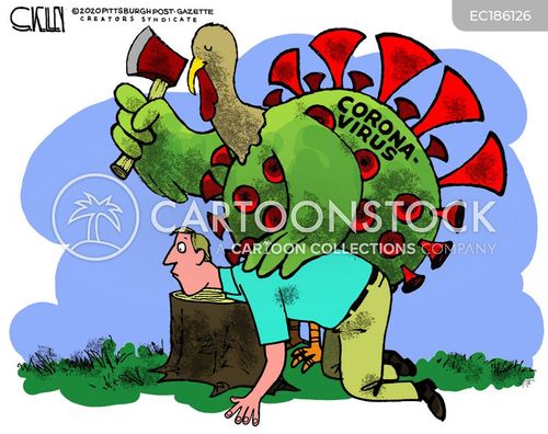 Turkey Death Cartoons and Comics - funny pictures from CartoonStock