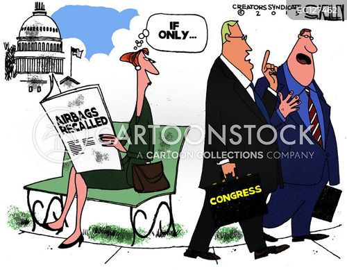 Faulty Airbags Cartoons and Comics - funny pictures from CartoonStock