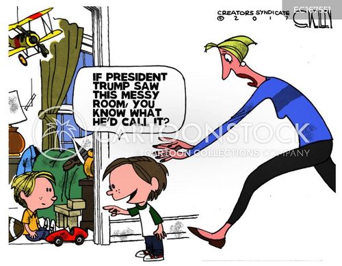 Messy Room Cartoons and Comics - funny pictures from CartoonStock