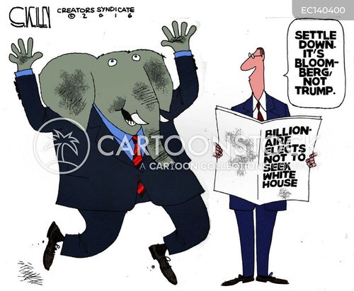 Bloomberg Wins Cartoons and Comics - funny pictures from CartoonStock