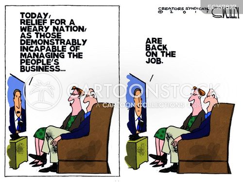 Weary Politicians Cartoons and Comics - funny pictures from CartoonStock