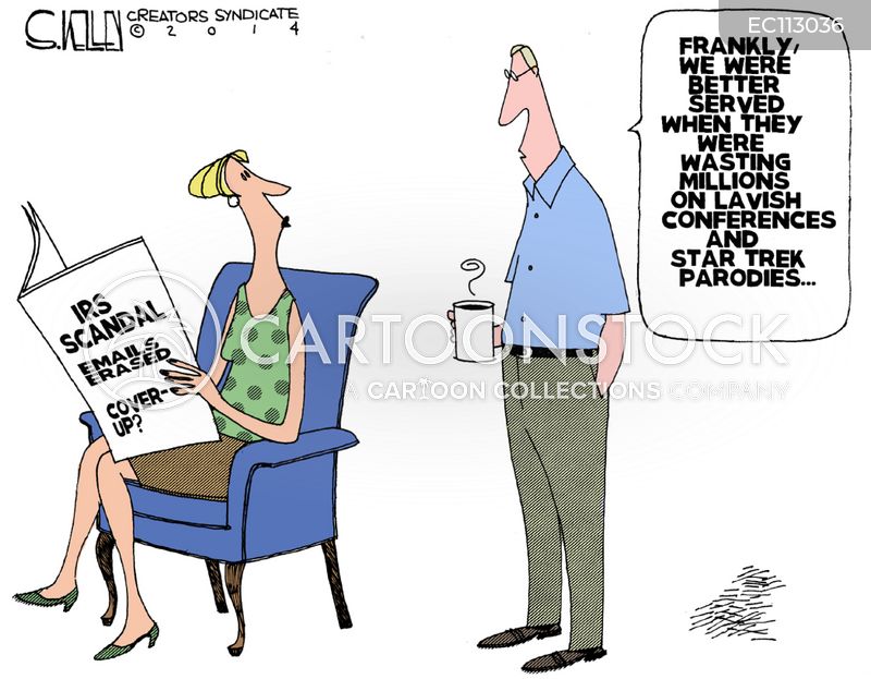 Scandal Cartoons and Comics - funny pictures from CartoonStock