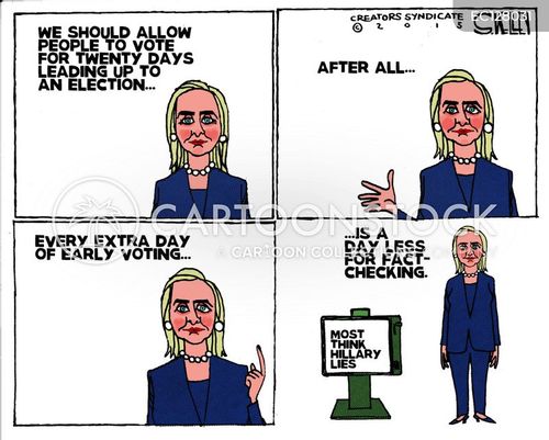 Early Voting Methods Cartoons and Comics - funny pictures from CartoonStock