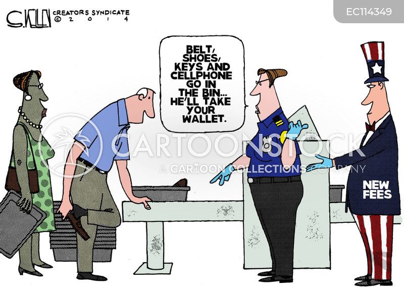 Airfare Cartoons and Comics - funny pictures from CartoonStock