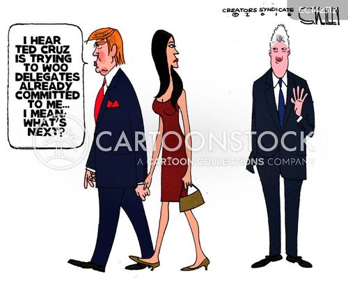 Candidate's Spouse Cartoons and Comics - funny pictures from CartoonStock