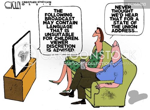Viewer Discretion Cartoons and Comics - funny pictures from CartoonStock
