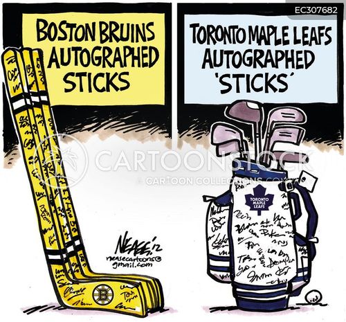 Autographed Cartoons and Comics - funny pictures from CartoonStock