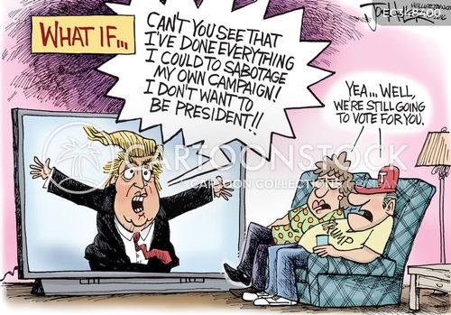 Trump-miss-piggy Cartoons and Comics - funny pictures from CartoonStock