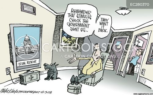 Stimulus Law Cartoons and Comics - funny pictures from CartoonStock