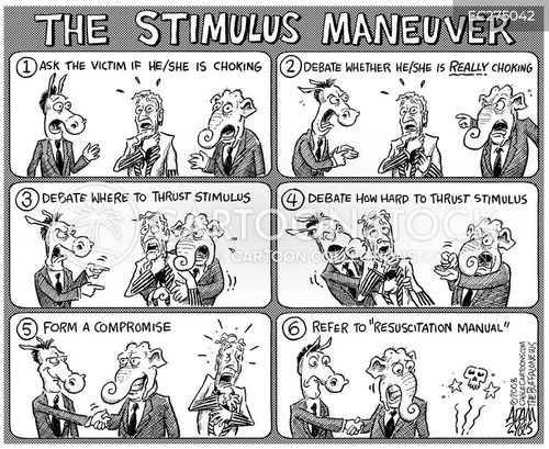 Stimulus Cartoons and Comics - funny pictures from CartoonStock