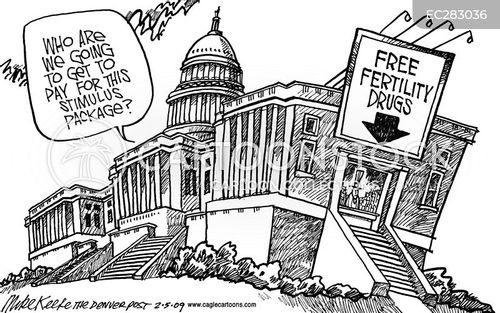 Financial Stimulus Cartoons and Comics - funny pictures from CartoonStock