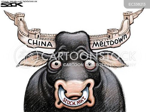 China Stock Market Cartoons and Comics - funny pictures from CartoonStock