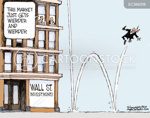 Wall St Market Cartoons and Comics - funny pictures from CartoonStock