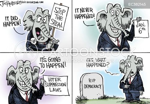 Stop Democracy Cartoons and Comics - funny pictures from CartoonStock
