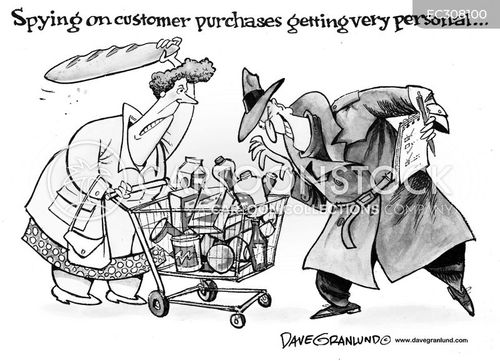 Web Tracking Cartoons and Comics - funny pictures from CartoonStock