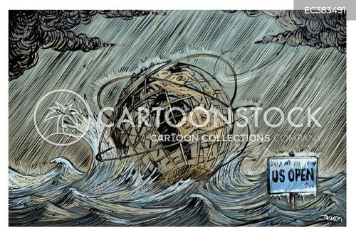 Stormy Cityscape Cartoons and Comics - funny pictures from CartoonStock