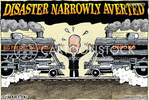 Rail Workers Cartoons and Comics - funny pictures from CartoonStock