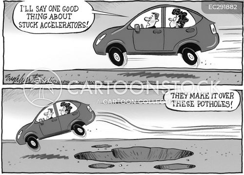 Acceleration Problem Cartoons and Comics - funny pictures from CartoonStock