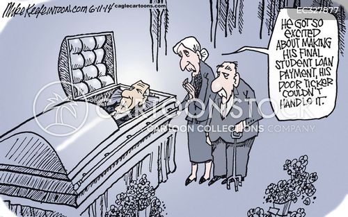 Student Loan Subsidy Cartoons and Comics - funny pictures from CartoonStock