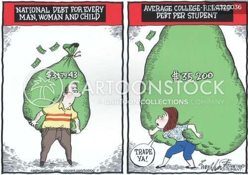 School Loan Cartoons and Comics - funny pictures from CartoonStock
