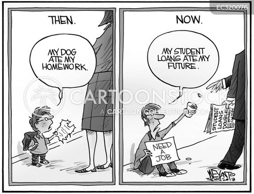 Student Debt Bubble Cartoons and Comics - funny pictures from CartoonStock