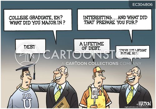 Loan Forgiveness Cartoons and Comics - funny pictures from CartoonStock