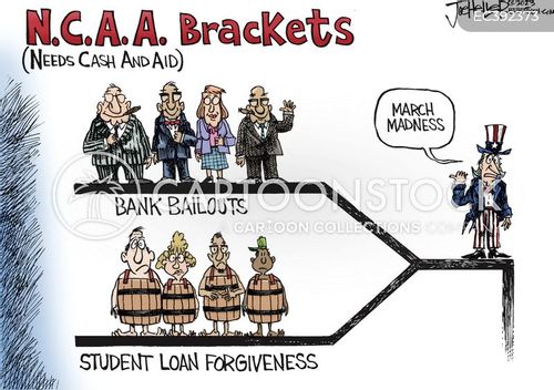 Ncaa Brackets Cartoons and Comics - funny pictures from CartoonStock