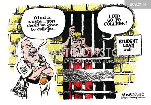 Crippling Debt Cartoons and Comics - funny pictures from CartoonStock