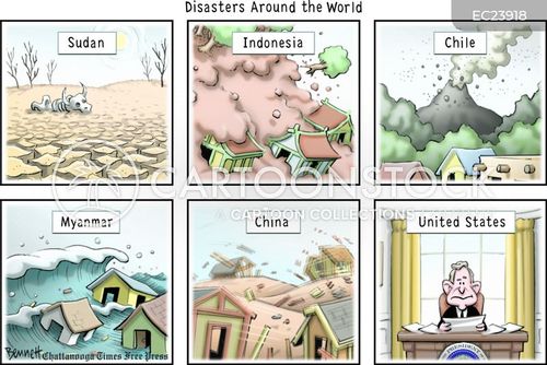 Regional Disasters Cartoons and Comics - funny pictures from CartoonStock