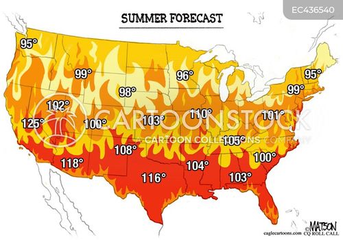 Summer Heat Cartoons and Comics - funny pictures from CartoonStock