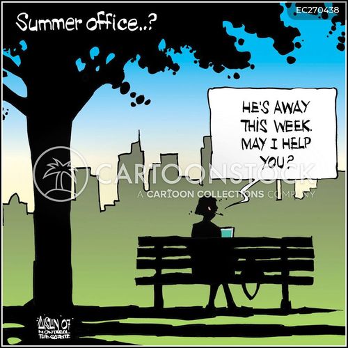 Summer Intern Cartoons and Comics - funny pictures from CartoonStock