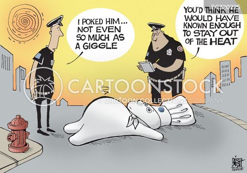 Heatwave Aftermath Cartoons and Comics - funny pictures from CartoonStock