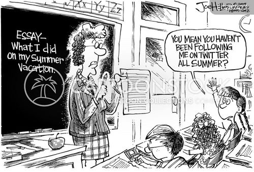 Summer Vacation Cartoons and Comics - funny pictures from CartoonStock