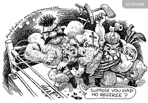 Sectarianism Cartoons and Comics - funny pictures from CartoonStock