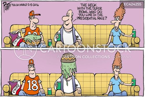 Super Bowl 50 Cartoons and Comics - funny pictures from CartoonStock