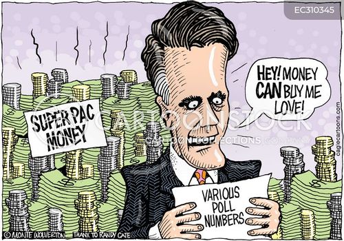 Presidential Donors Cartoons and Comics - funny pictures from CartoonStock